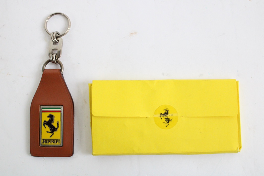 1980’s Ferrari Schedoni Key Fob Keyring 308 328 Mondial Testarossa ...